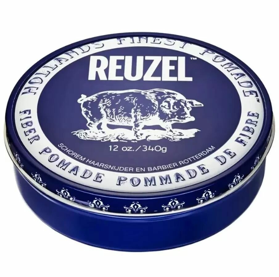 Reuzel Fiber Pomade Hog Помада подвижной фиксации для укладки мужских волос 340г