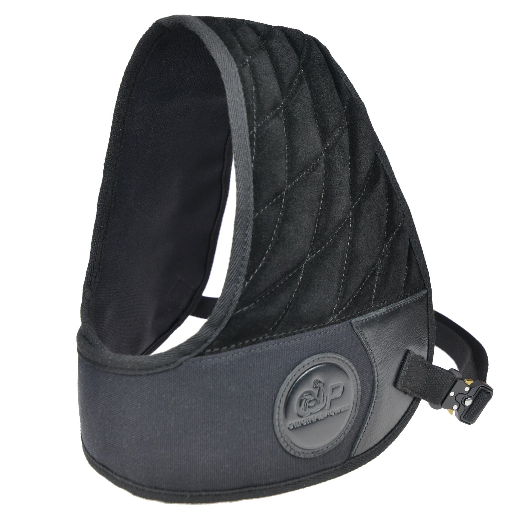 Регулируемый кожаный жилет для охоты Черный, Black