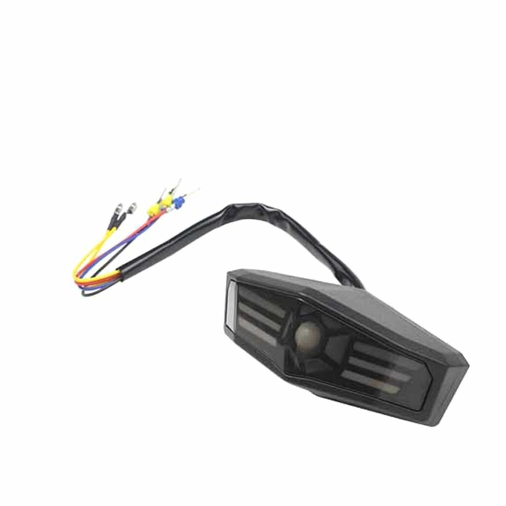 Фары мотоцикла, Светодиодные габаритные огни для мотоцикла с поворотниками и номерной лампой - вариант B