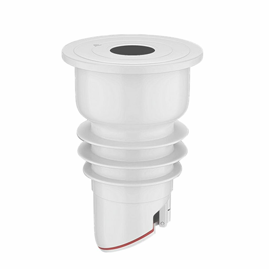 Набор аксессуаров для ванной комнаты, Уплотнительное кольцо для канализации - белое, подходит для 35-40 мм