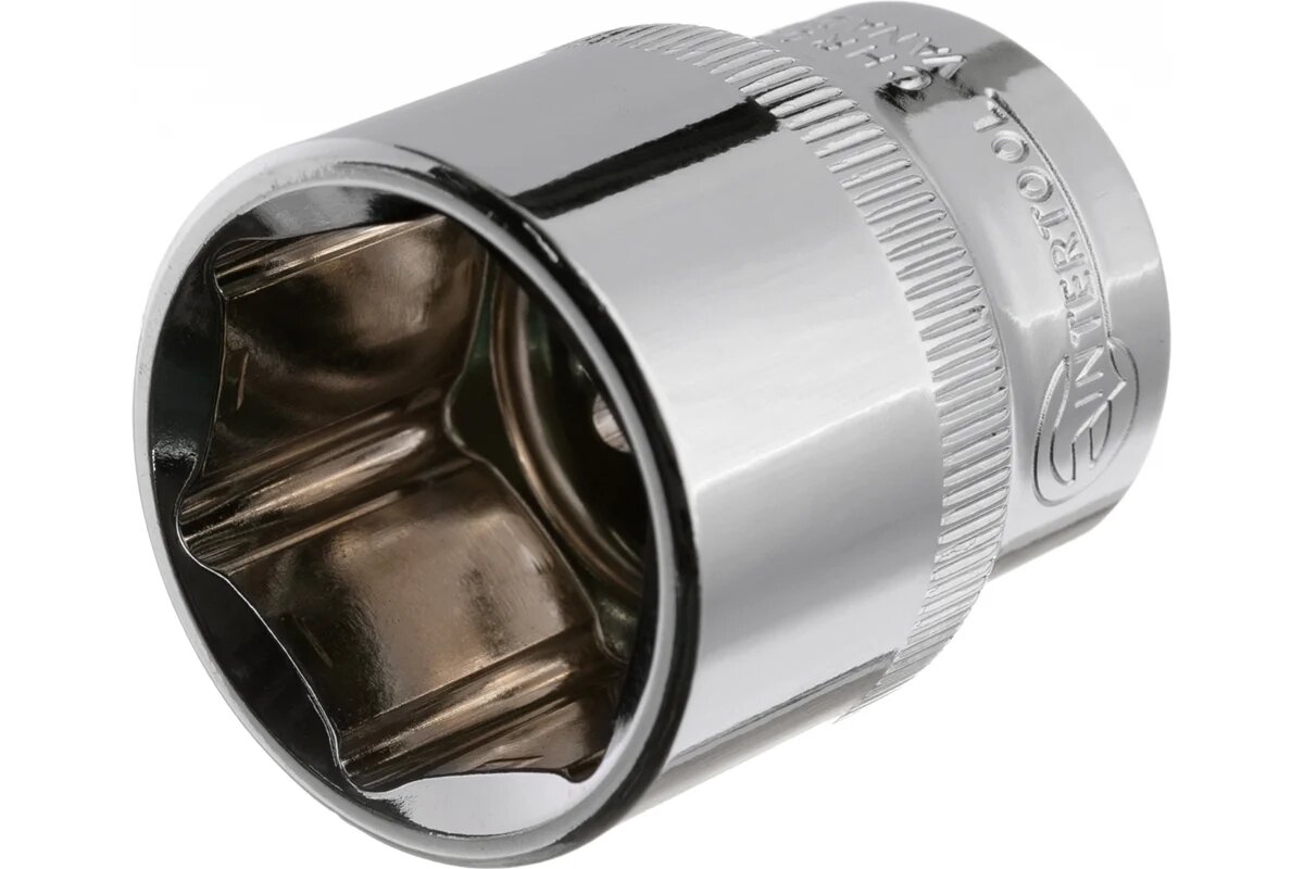 INTERTOOL Головка шестигранная 1/2, 26мм, Cr-V ET-0026