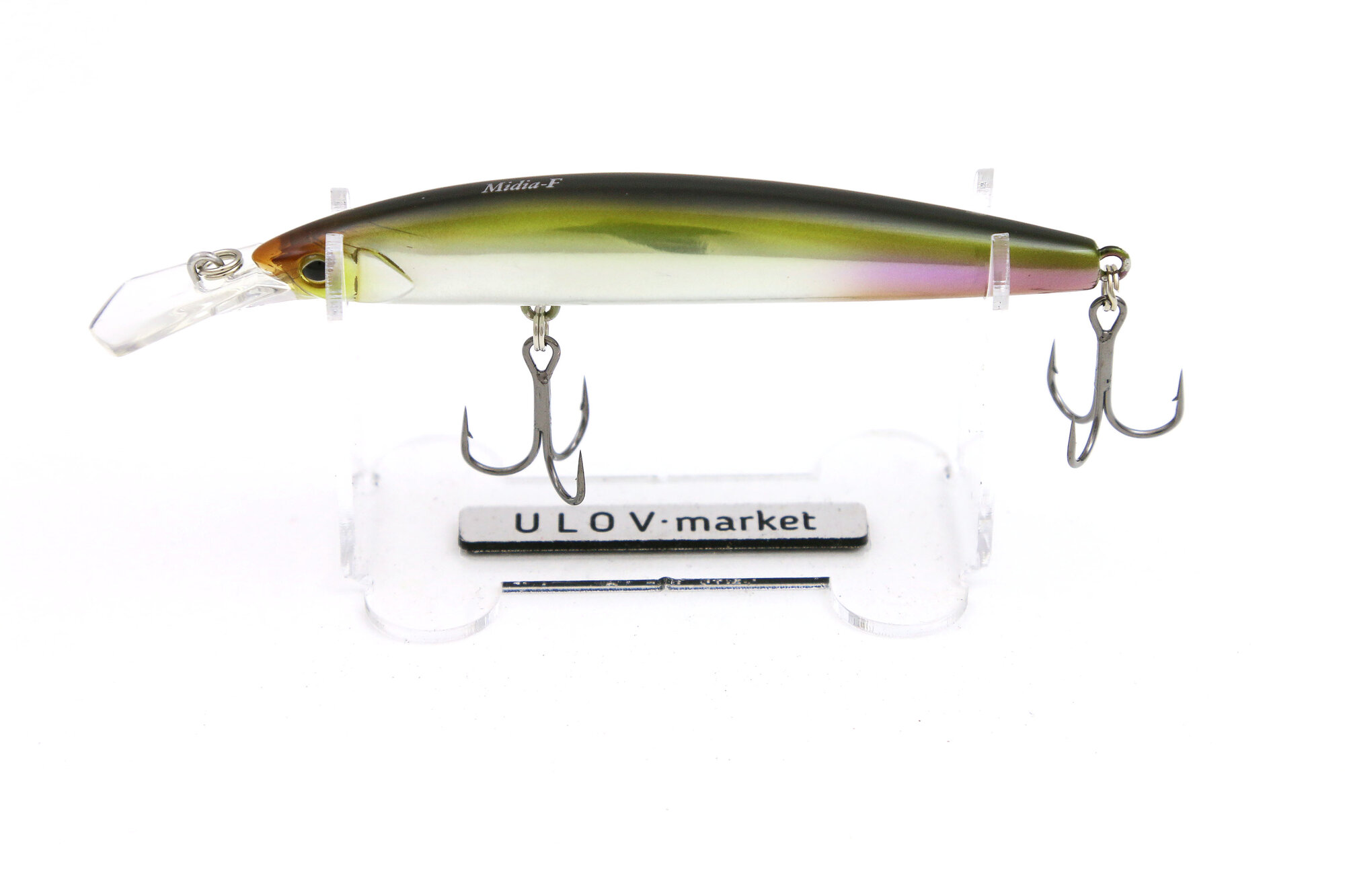 Воблер JACKALL Midia Minnow 88F 8.6г Загл. до 1.5м #Воблер JACKALL Midia Minnow 88F 8.6г Загл. до 1.5м #Laser wakasagi