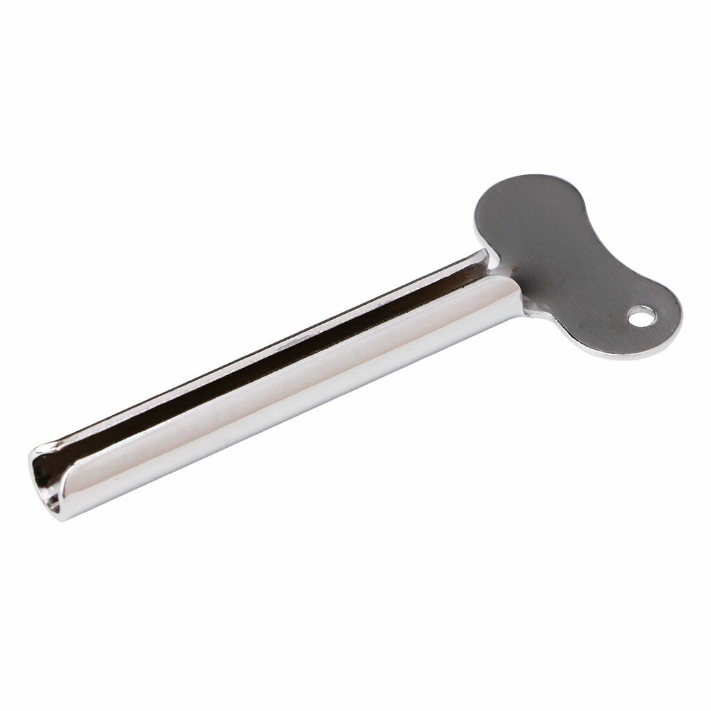 Металлическая соковыжималка для зубной пасты в форме ключа