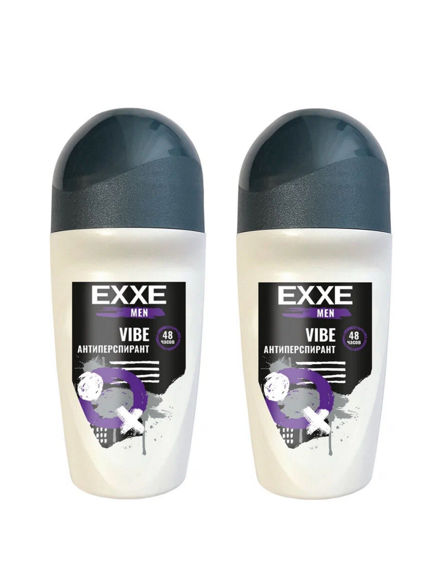 Дезодорант мужской антиперспирант EXXE MEN VIBE, 2 шт