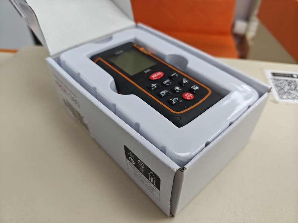 Лазерный дальномер RGK D80, (б/у), уценен