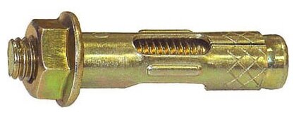 Анкер-болт с гайкой 12x129 мм, крепежный элемент для фиксации конструкции, 1 шт