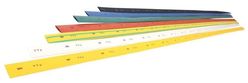 Трубка термоусадочная ТТУ 25/12.5 черн. 1м, IEK UDRS-D25-1-K02 (50 м.)