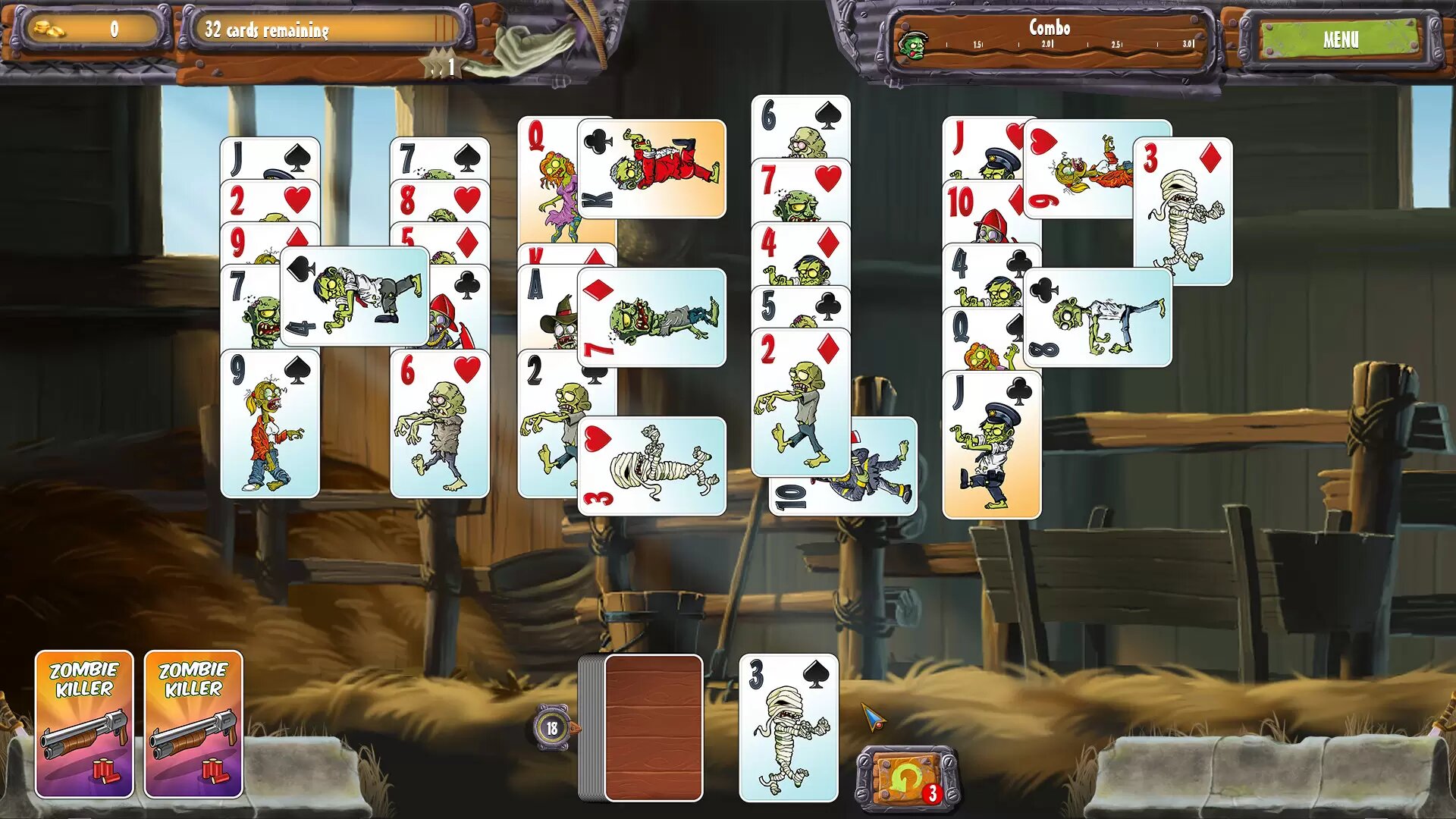 Zombie Solitaire 2 Chapter 2 [STEAM / Россия, Весь мир] — фото 1