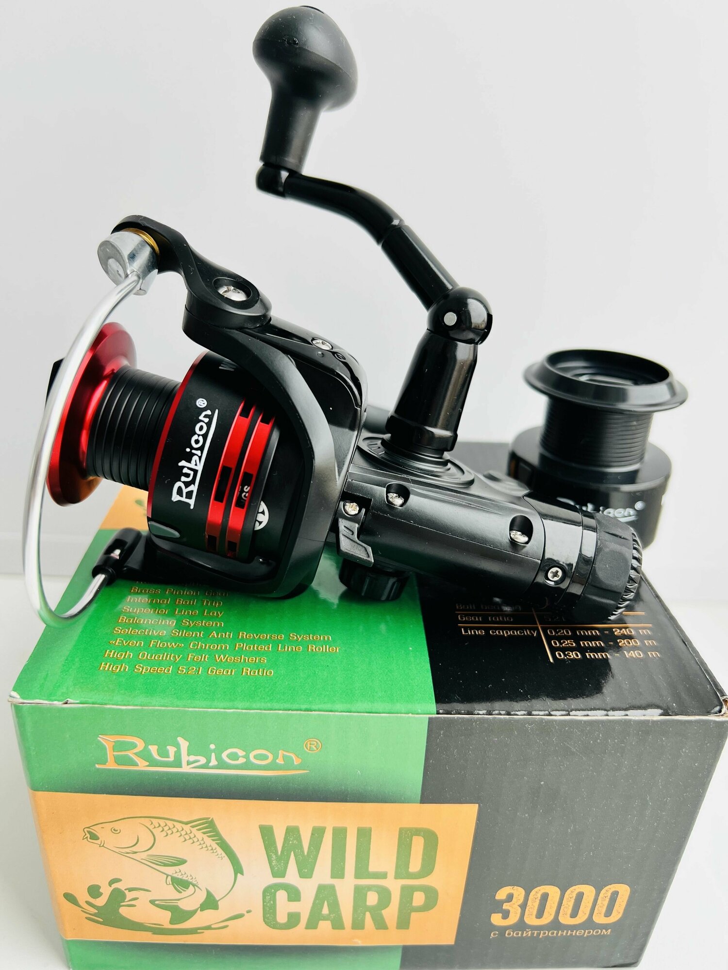 Катушка безынерционная Rubicon Wild Carp