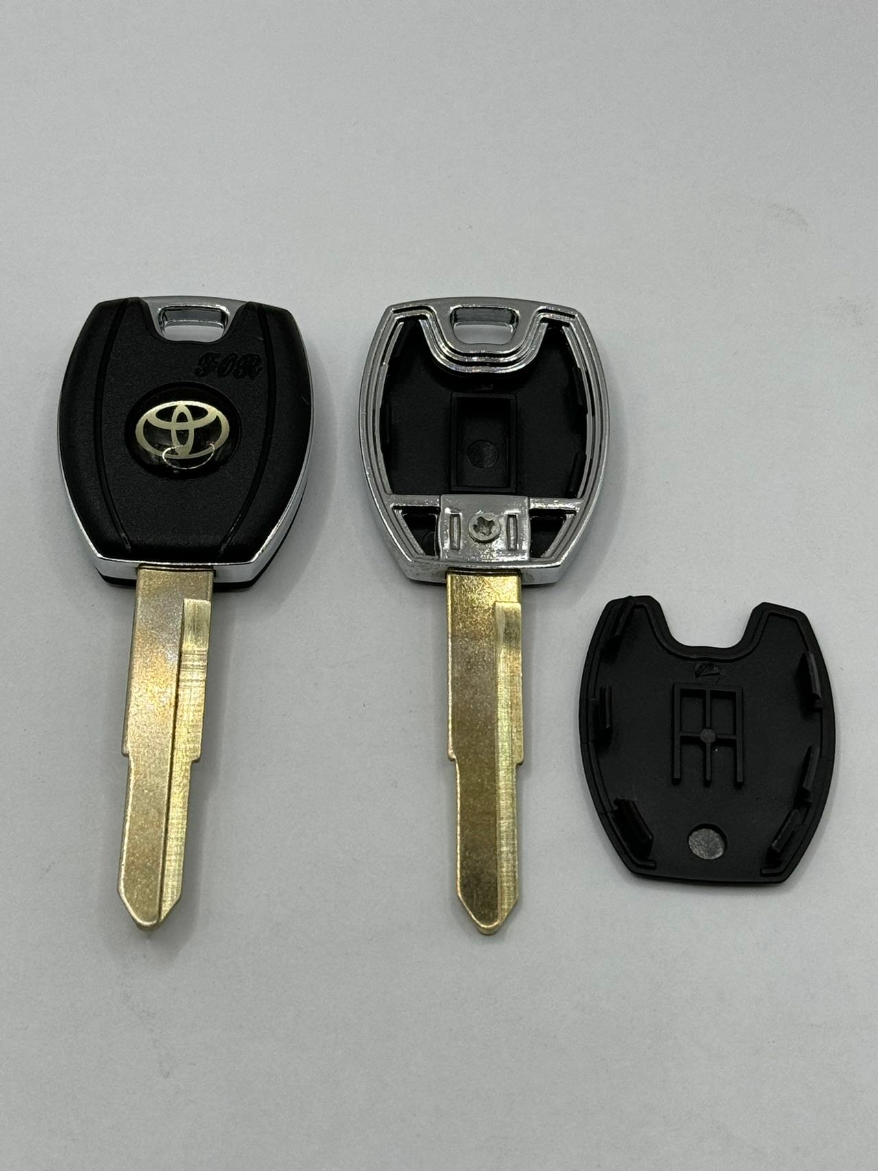 Заготовка ключа Тойота TOYO12P логотип TOYOTA TOYO12P_TY29RP_TOY27RP_TY35P Китай(JP-A-030b) 10 шт .