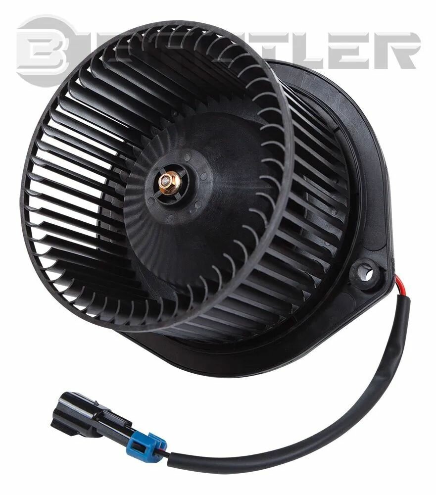 Электровентилятор отопления (мотор печки) для ВАЗ 2123 Шевроле Нива, 1118 Калина, 2170 Приора, 2110-12, Chevrolet Niva, LADA Kalina, Priora (н/о с 09.2003 г) с проводом арт BTL0023FH