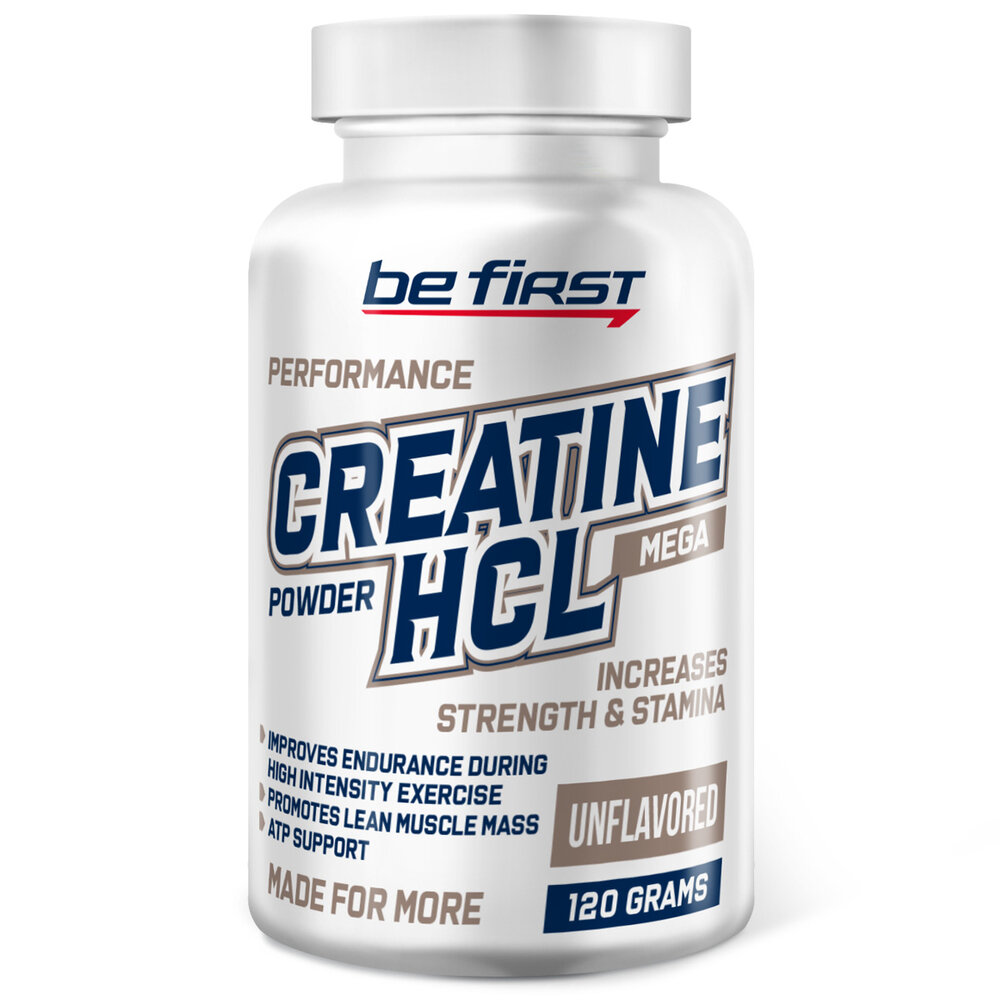 Креатин для занятий спортом, Be First Creatine HCL powder 120 гр
