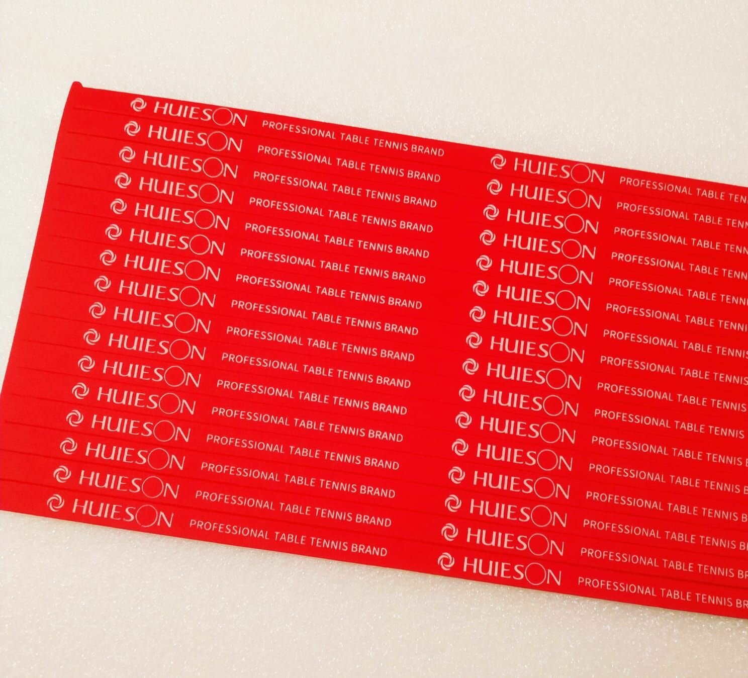 Торцевая лента 10 шт. красная Huieson мягкая, на самоклеящейся ленте