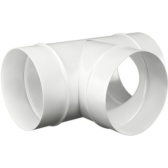 Тройник Era 10ТМ Т-образный стальной с покрытием полимерной эмалью D100