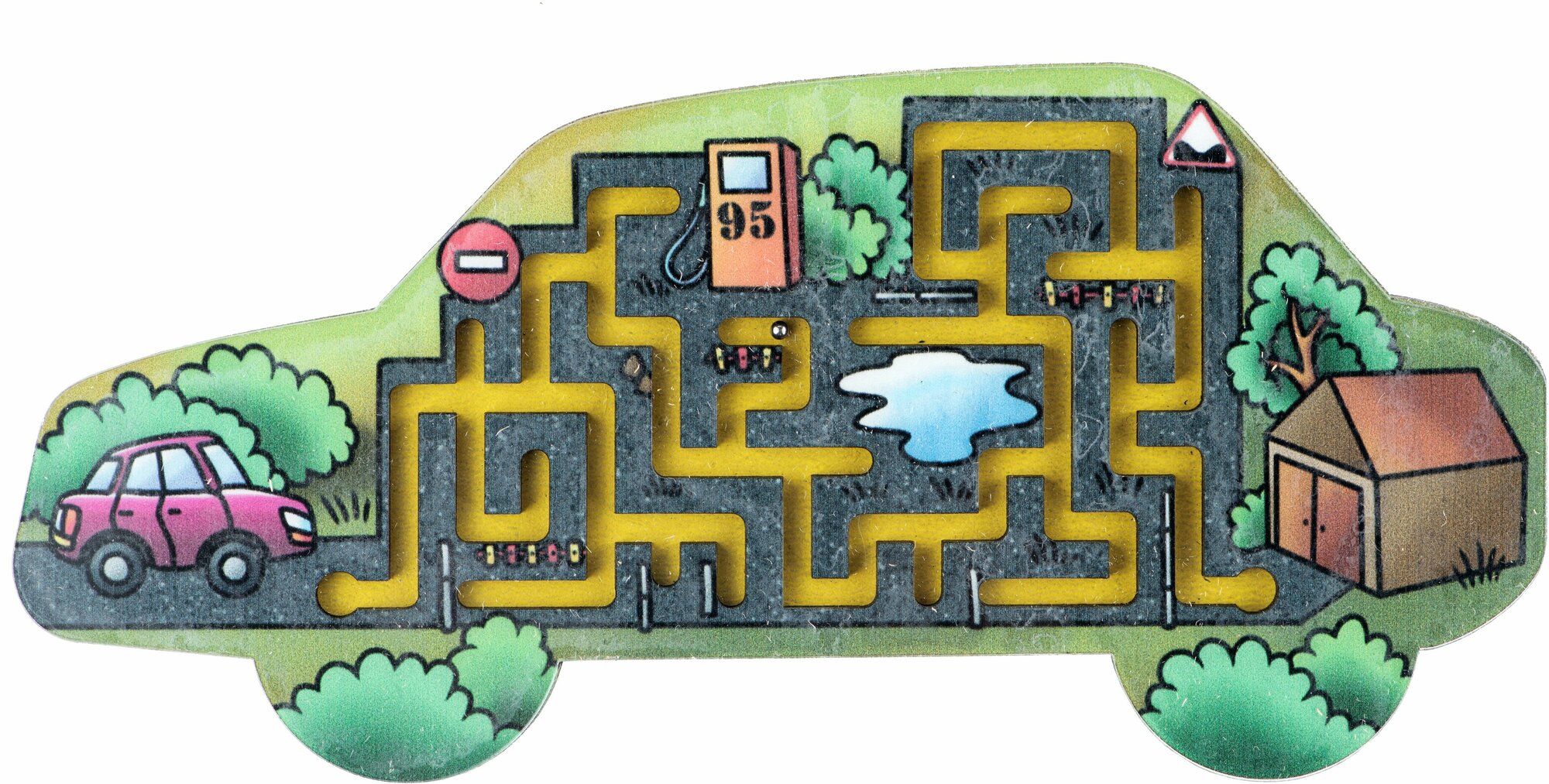 Лабиринт средний Машинка