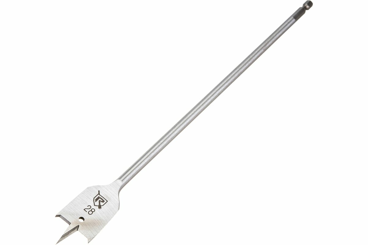 RENNBOHR 659228 Сверло перовое по дереву Long 28x300 мм для точного сверления