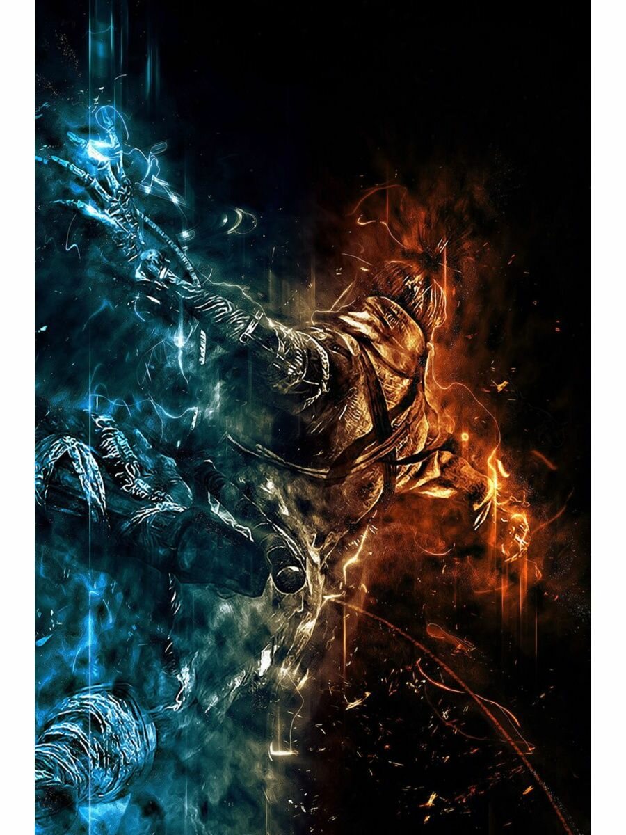 Постер "Burns. Sekiro Shadow Die Twice"