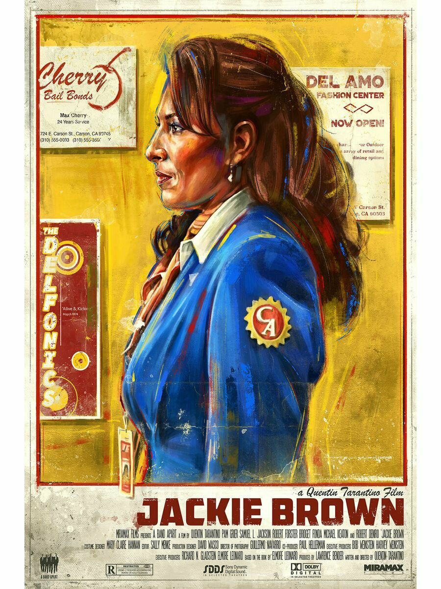 Постер "Джеки Браун"