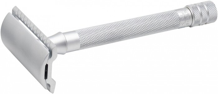 Merkur 22002 Станок т- образный для бритья merkur хромированный, длинная ручка, лезвие в комплекте (1 шт)