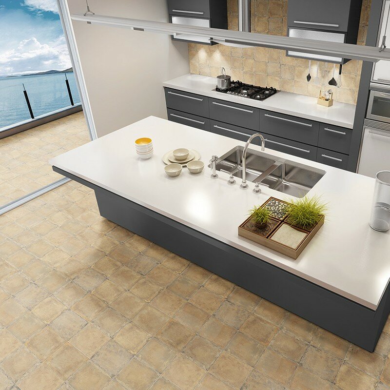 Керамогранит Mainzu Scudo Cream Matt 20x20 PT03073 под камень матовая Мелкоформатная, морозостойкая