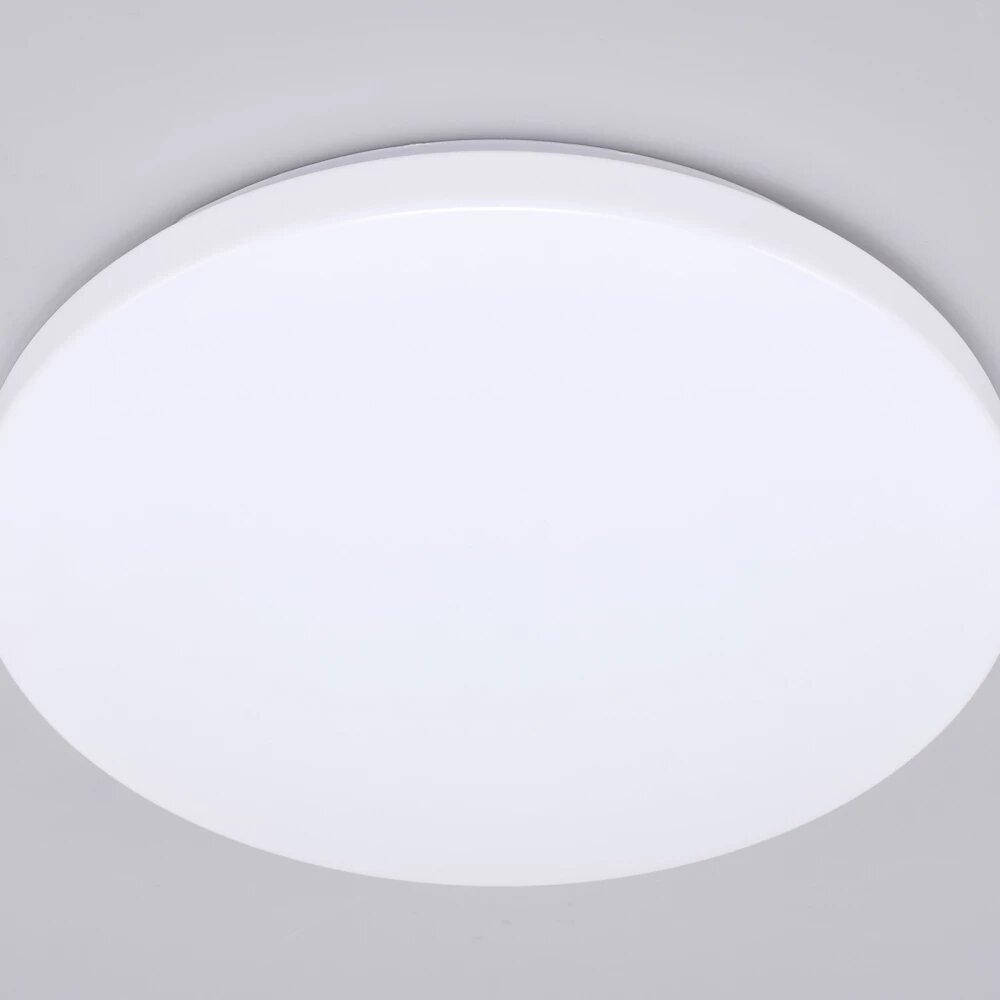 Потолочный светодиодный светильник FZ1008 WH белый 16W 6400K D250*55 (Без ПДУ)