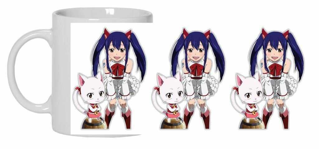 Кружка-хамелеон Хвост Феи, Fairy Tail №6