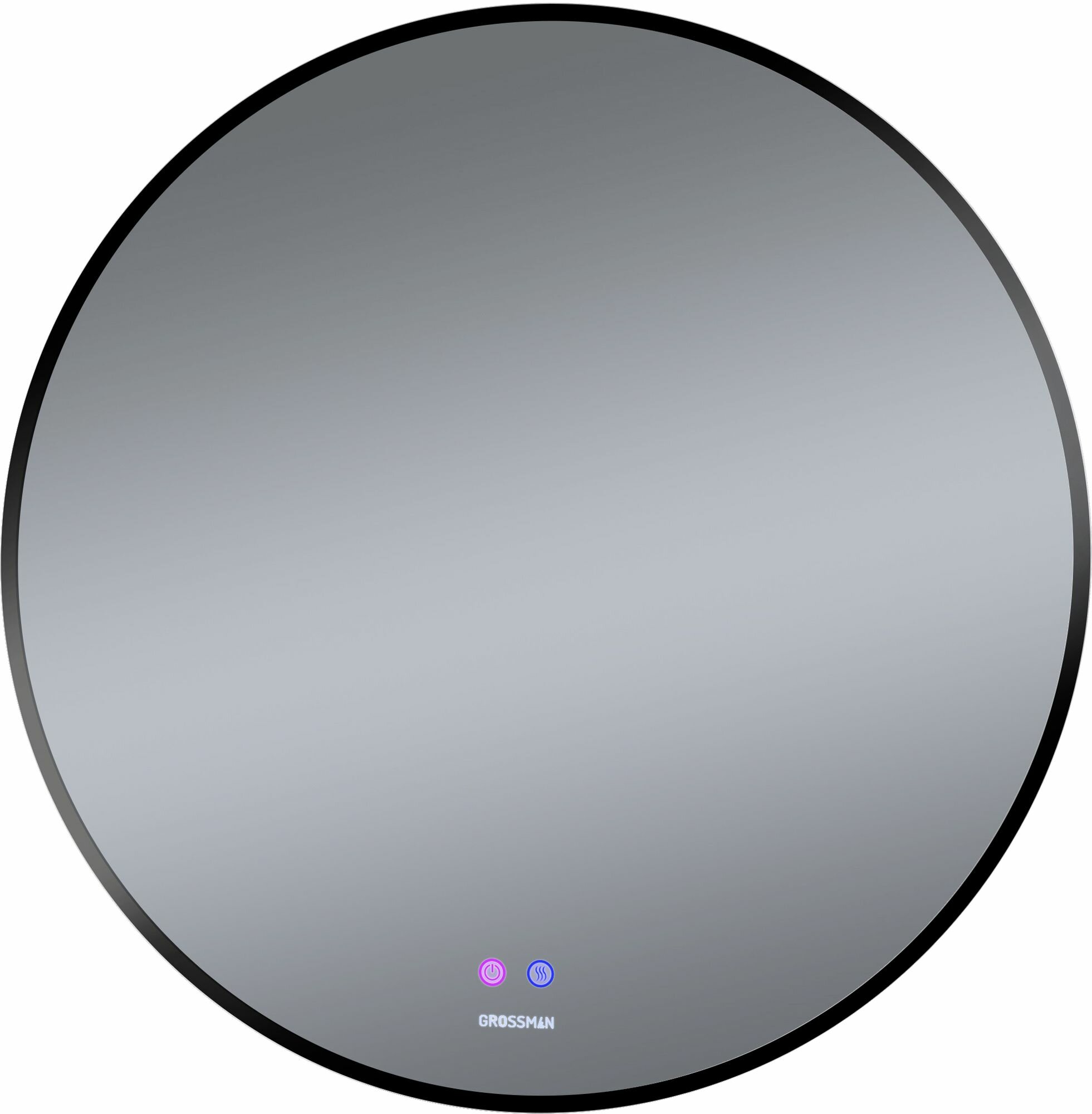 Зеркало Grossman Cosmo-норма Black 80x80
