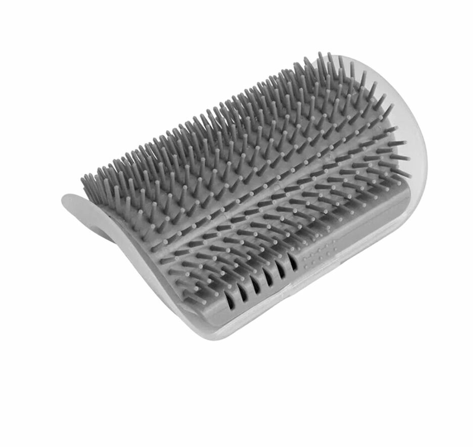 Угловая пуходерка-чесалка CatItsMIX-02 для кошек с мятой