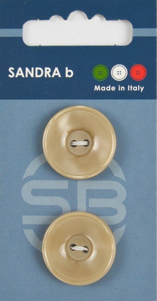#CARD085 Пуговицы Sandra 2 шт