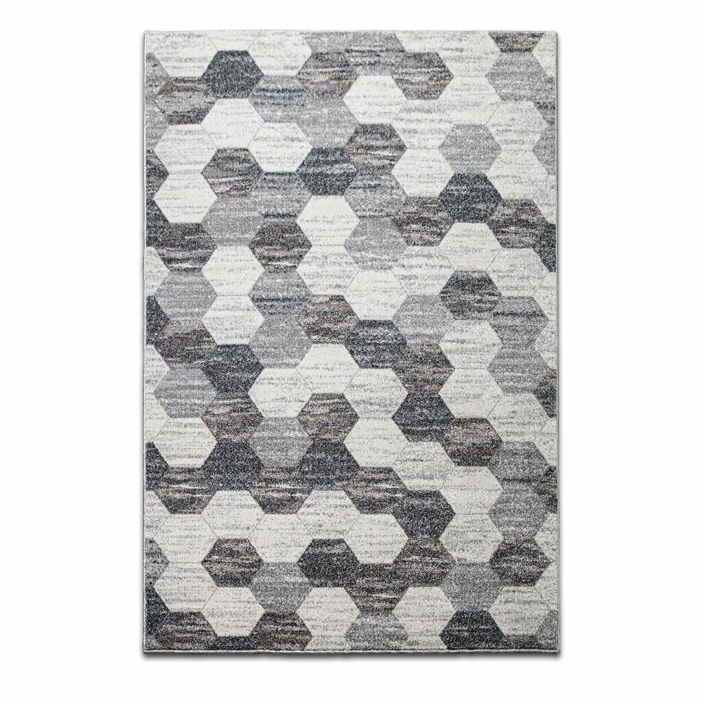 Ковер тканый из нити фризе мультиколор "Beenom 10041" 160х230 см