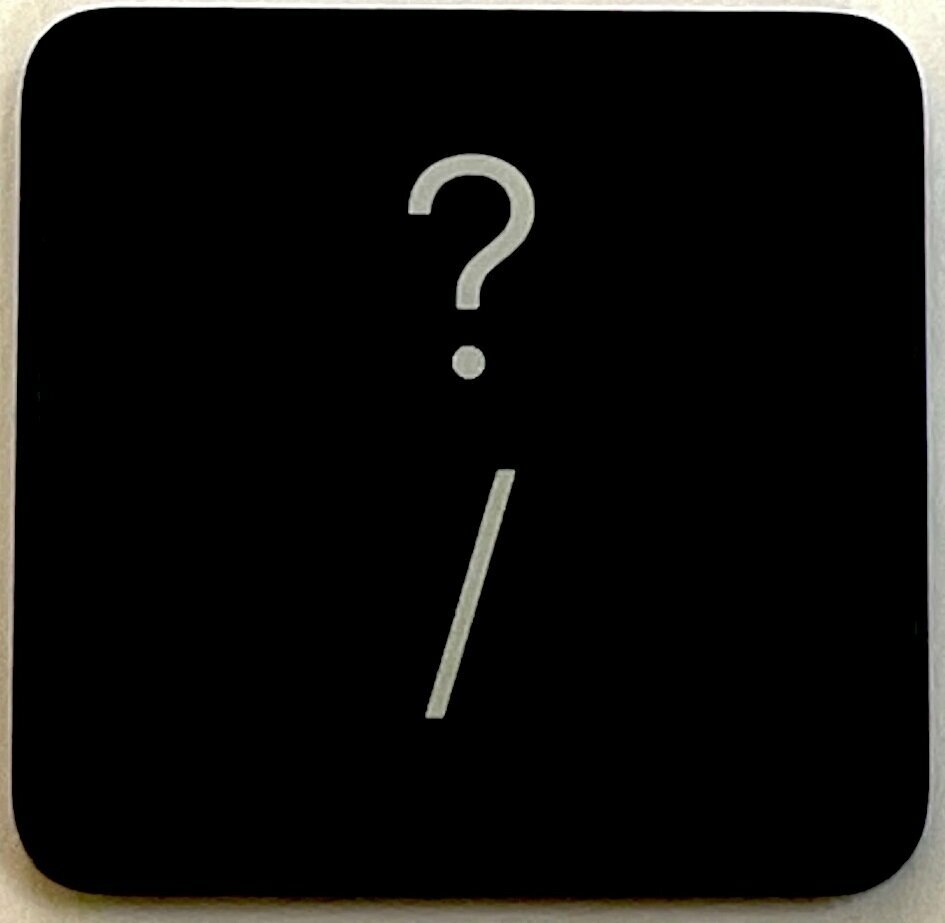 Кнопка клавиша знак вопроса Macbook Air, Pro M1 2019-2022