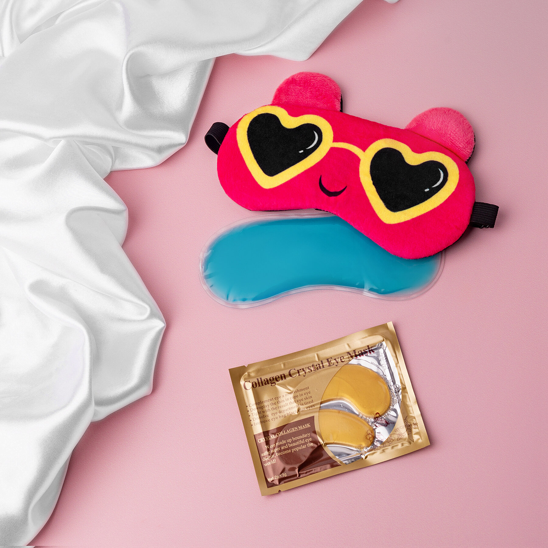 Уход за кожей Маска косметическая для глаз омолаживающая гелевая