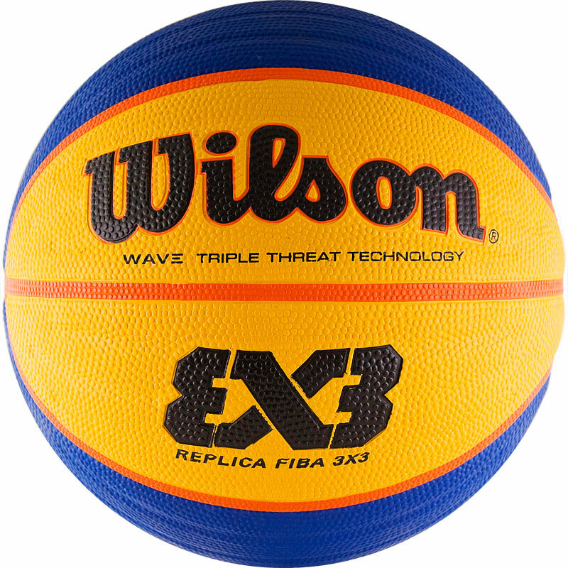 Баскетбольный мяч Wilson FIBA 3x3 Replica, размер 6, резина