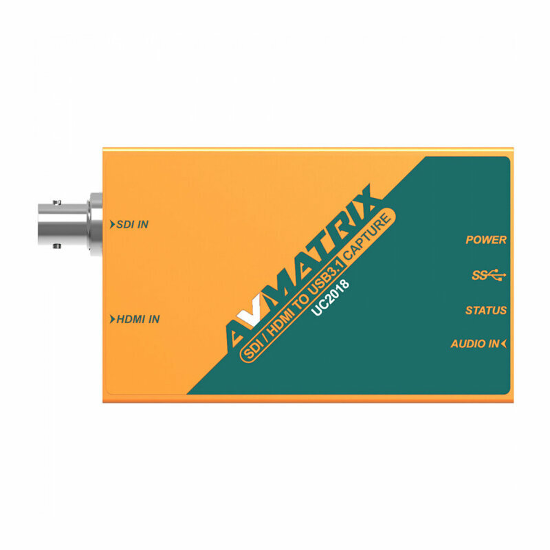 Устройство видеозахвата AVMATRIX UC2018 сигнала SDI/HDMI в USB