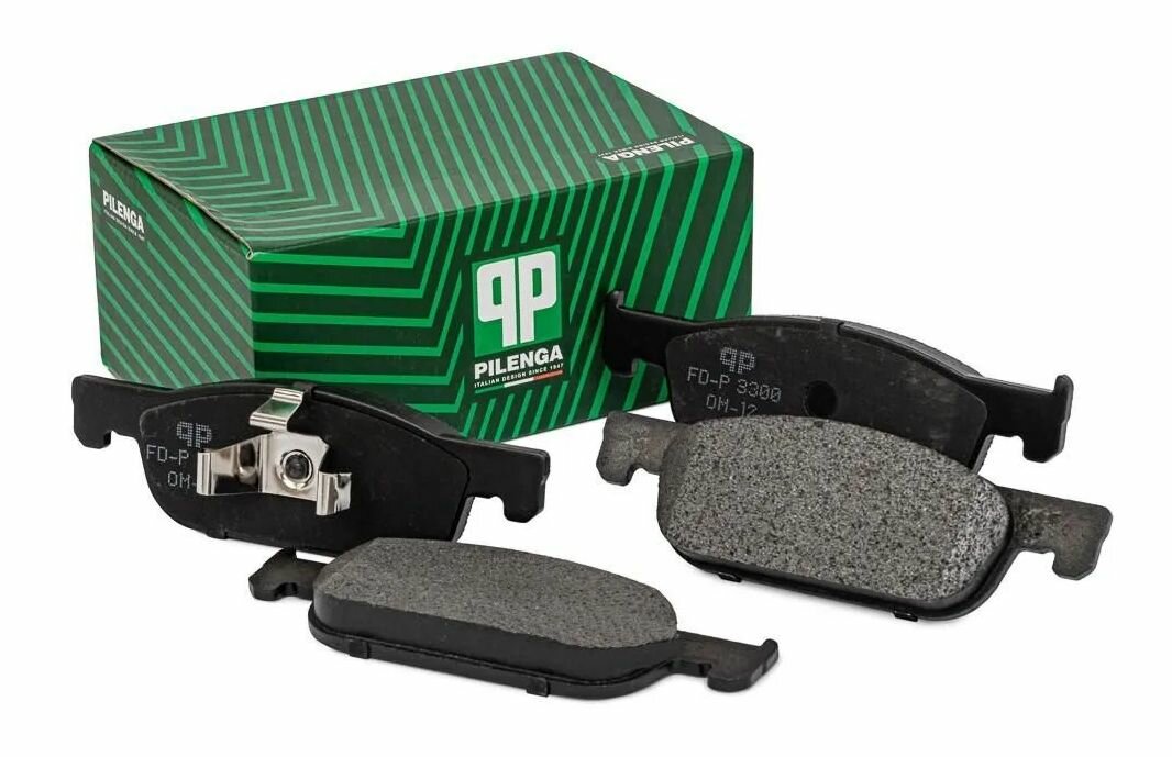 Колодки тормозные передние для LADA X-Ray, Renault Clio, Logan, Sandero, Stepway (8 кл. дв.) комплект 4 шт. арт FDP3300