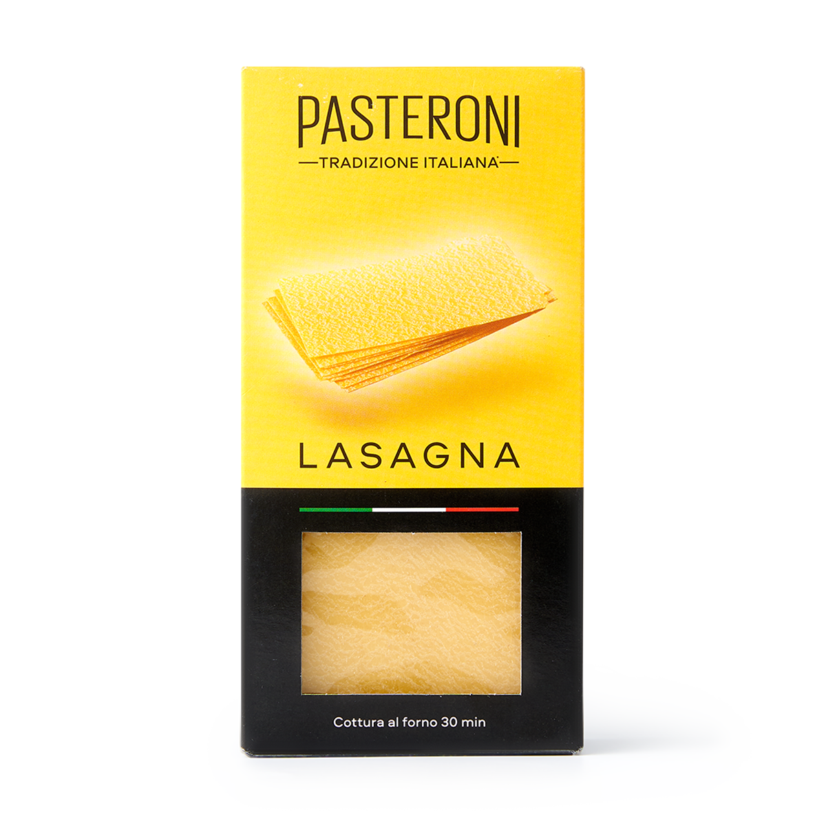 Листы для лазаньи Pasteroni Lasagna, из твердых сортов пшеницы, 250 г