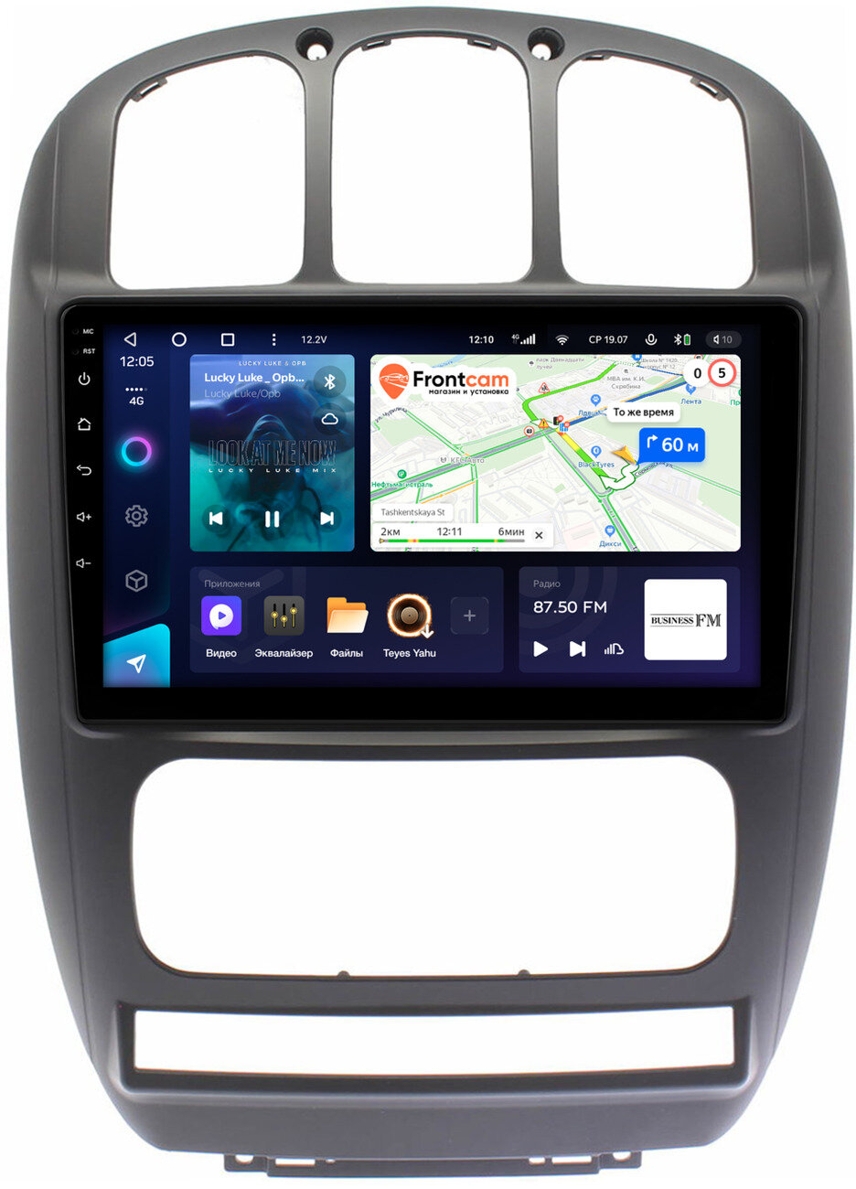 Штатная магнитола Chrysler Grand Voyager 4, Voyager 4 2000-2008 Teyes CC3L 4/32 10" RM-10-1142 Android 10 (4G-SIM, DSP, IPS)