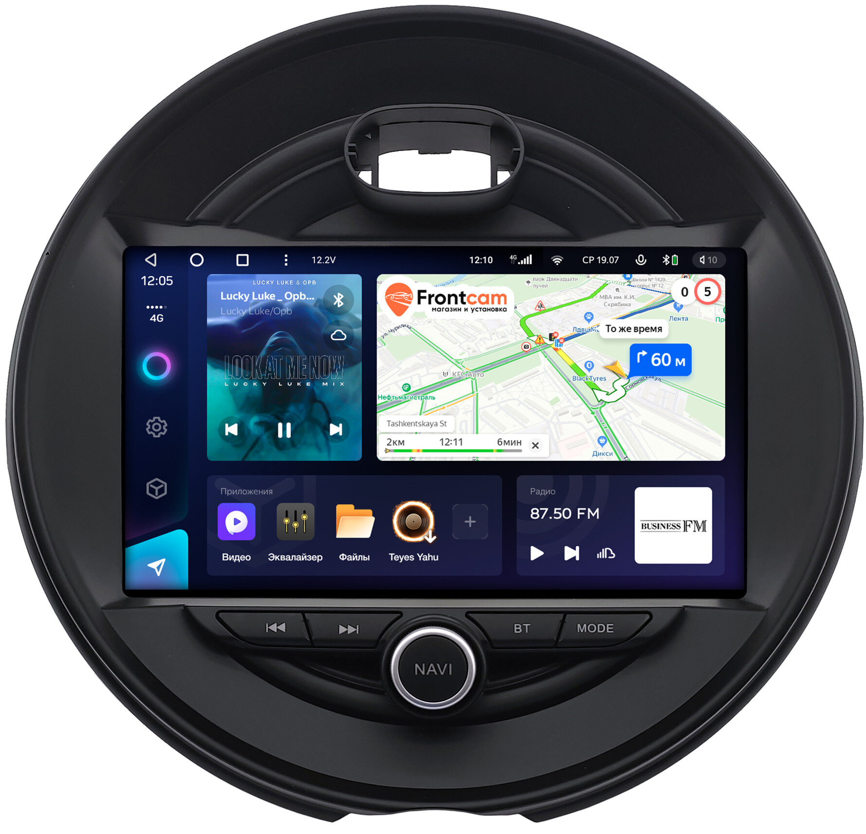 Штатная магнитола Mini Cabrio, Clubman, Countryman, Hatch 2013-2024 Teyes CC3L 4/32 9" RM-9133 Android 10 (4G-SIM, DSP, IPS)