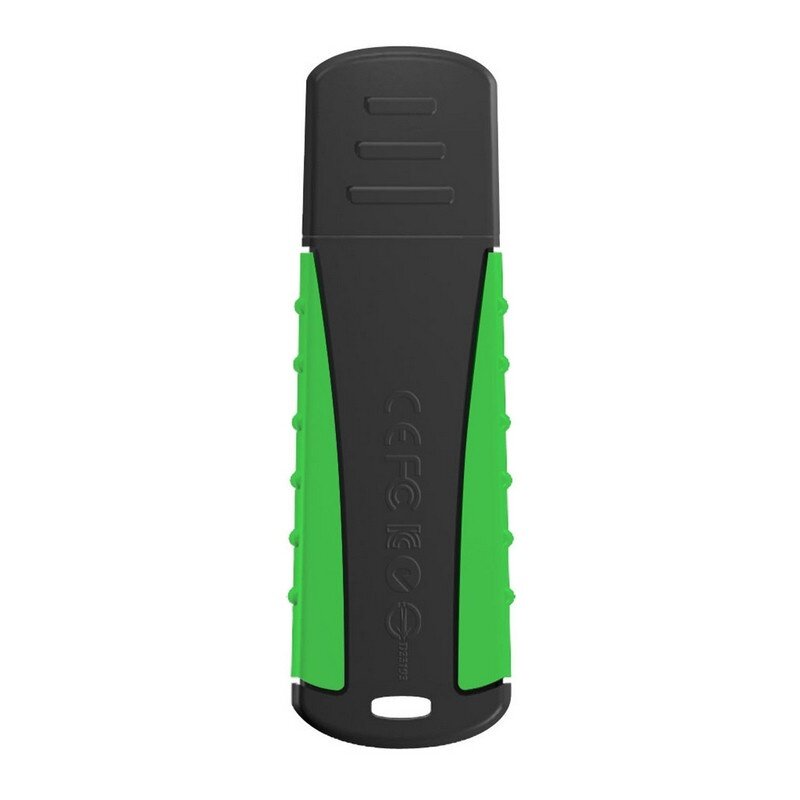 Флешка Transcend "JetFlash 810", 64 Гб, USB 3.1, G1, черно-зеленая (TS64GJF810)