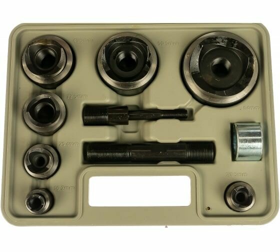 Набор матриц нмпо-mg (7 шт) для пробивки отверстий КВТ 61812