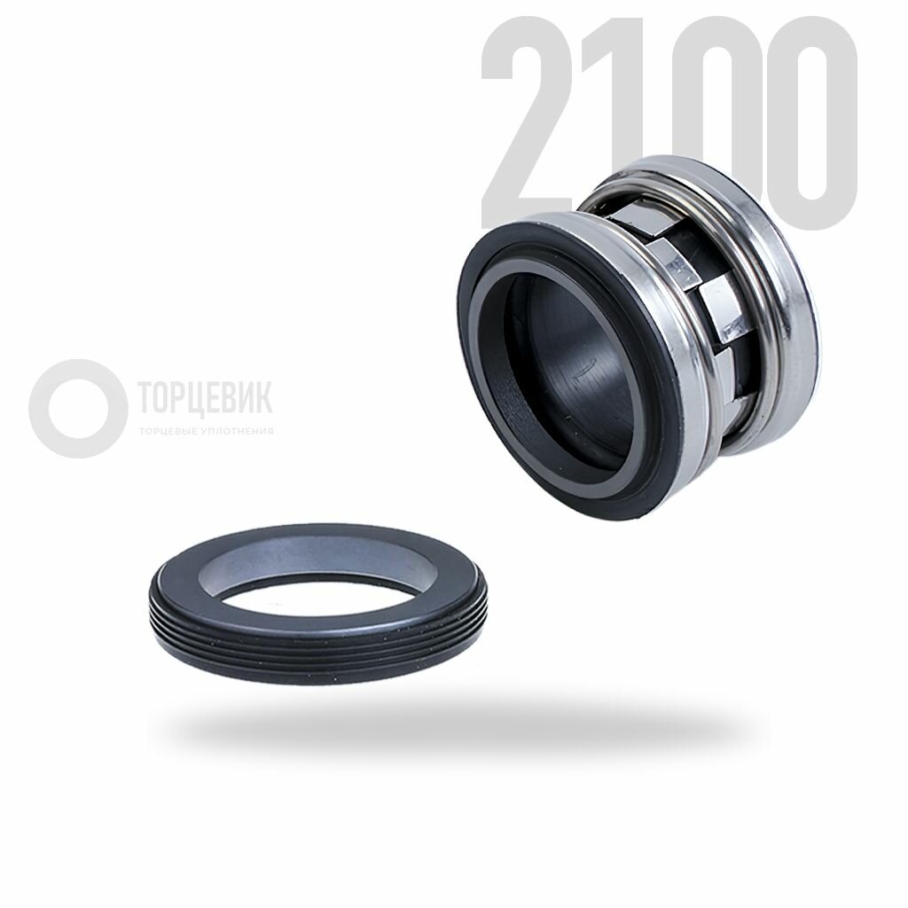 Торцевое уплотнение (сальник) 2100-14 (AS2100S-14) /G60 SIC/SIC/NBR