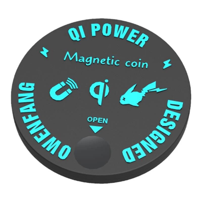 Qi Беспроводная зарядка для Logitech G502 X G703 G903 GPW2 G Pro X Superlight черный