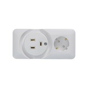 Розетка силовая для электроплит Systeme Electric Wessen 59 (RA32-211R-B) открытая установка с заземлением 16 А 250 В IP20 белая