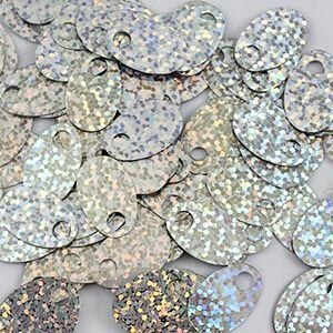 Пайетки "Овал" 19 мм 1/100 гр 50112