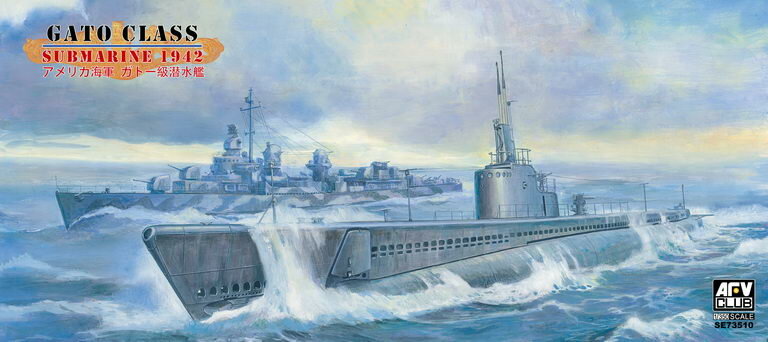 SE73510 1/350 Подводная лодка GATO 1942