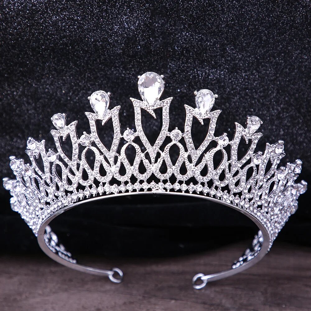 Хрустальная тиара Style A Silver Color