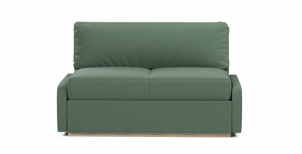 Диван раскладной двухместный 4Home Малье, 129х67х74 см, механизм французская раскладушка, диван-кровать прямой, на кухню