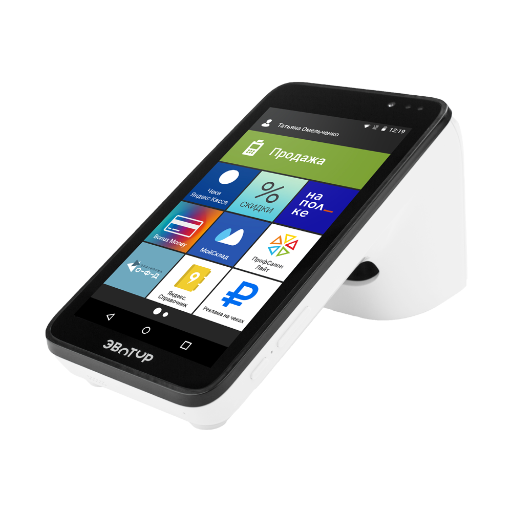 Онлайн касса эвотор 7.3, без ФН, диагональ 7", Белый, арт. ST730-5030