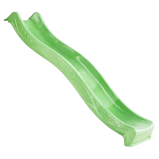 Горка детская для улицы, скат, подключение к воде KBT Yulvo HDPE, лайм