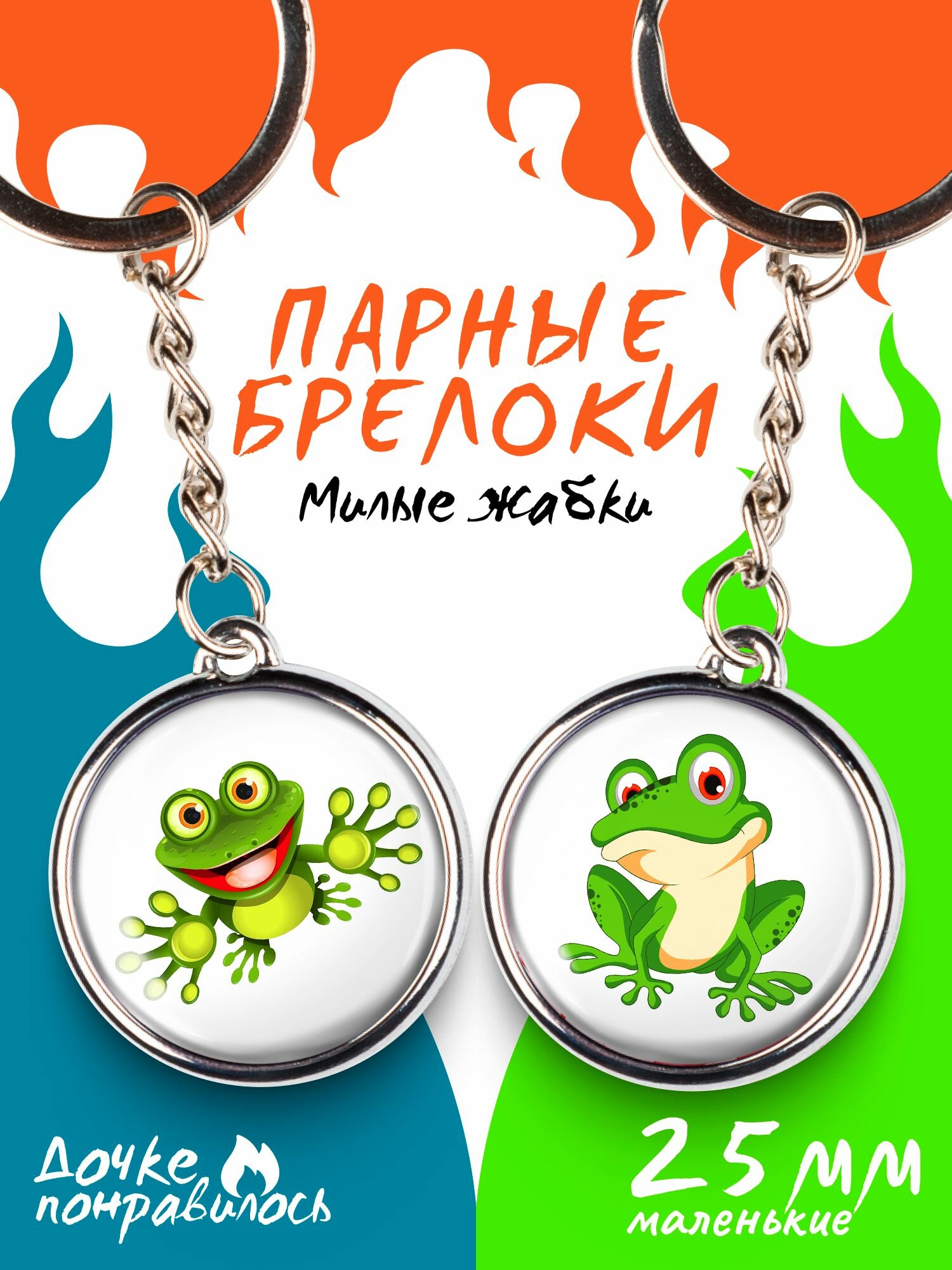 Брелок Дочке понравилось